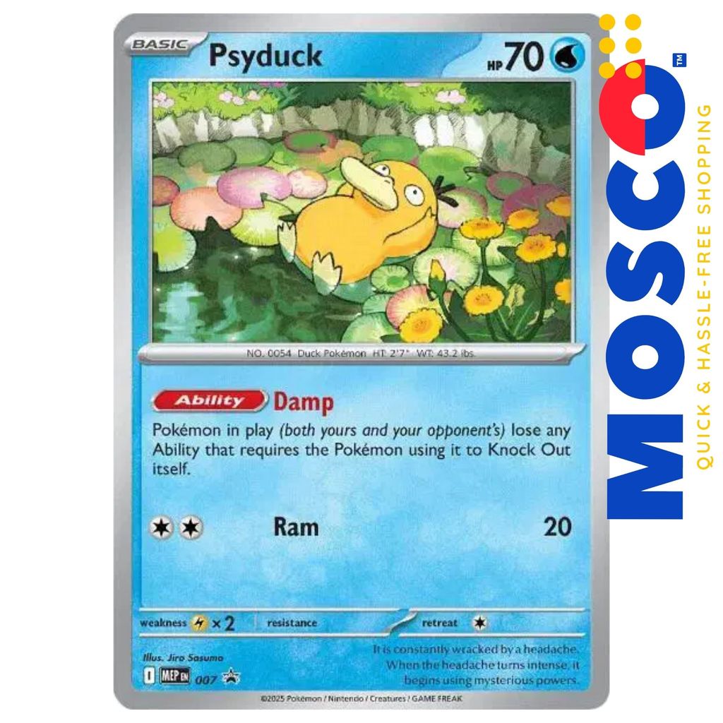 Psyduck - MEP007 Mega Evolution Promo | Pokemon TCG | Shopee Philippines
