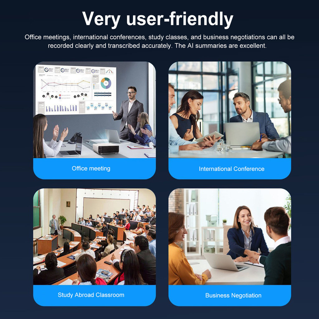 AI Voice Recorder App Control Digital Voice Recorder for Lectures ...