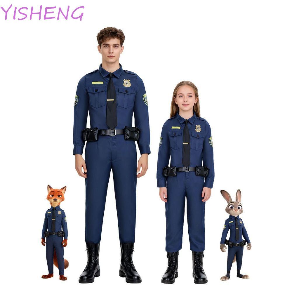YISHENG58BS Cosplay Costume, Judy Rabbit Full Set Role Play Uniform ...