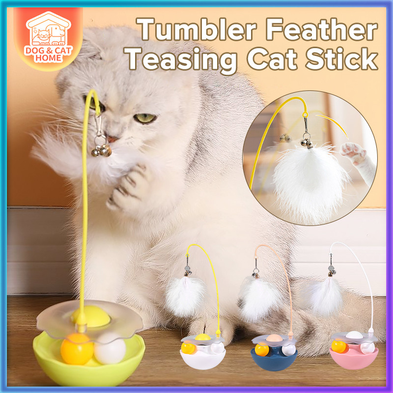 【Free Catnip Ball】3-in-1 Cat Toy Cat Rolling Ball Automatic Cat Teasing ...