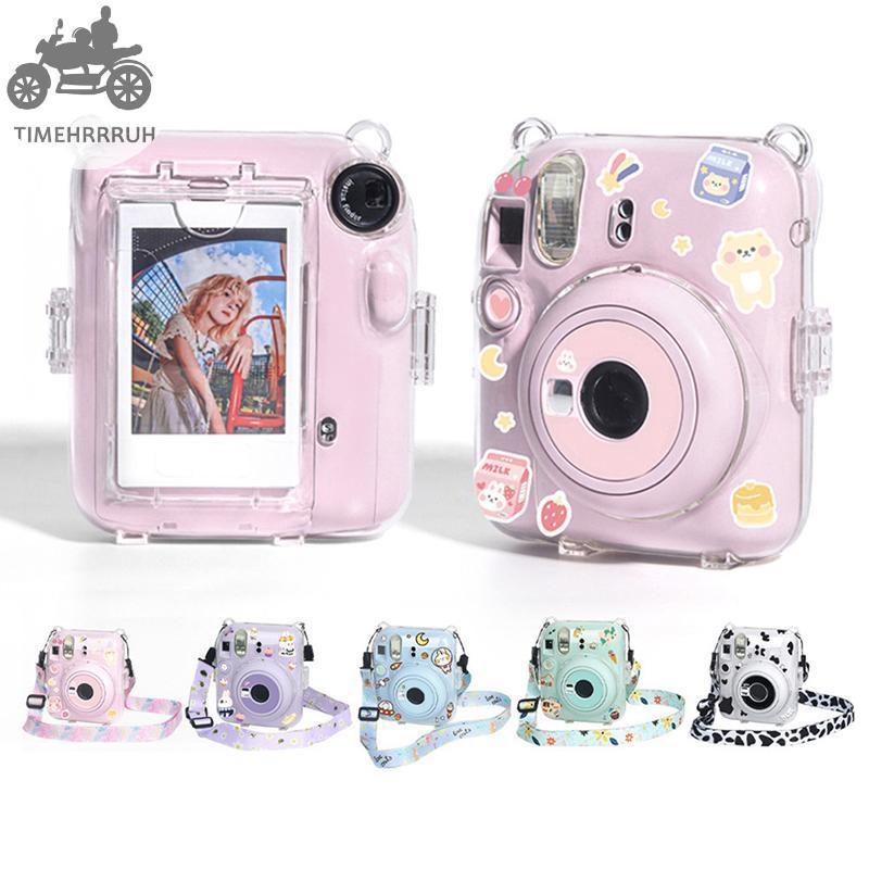 time 1Set For Instax Mini 12 Transparent Camera Bag Travel Shoulder Bag ...