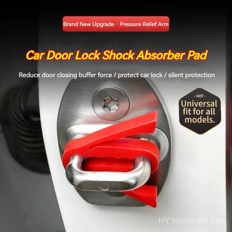 Pressure-Dispersing Car Door Shock Absorber Pad - Silicone Anti ...
