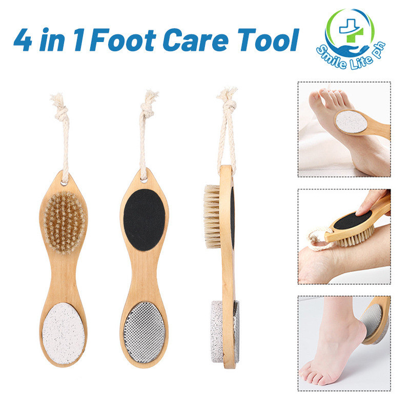 4 in 1 Foot Care Tool Pumice Stone Dead Skin Remover Pedicure Grinder ...