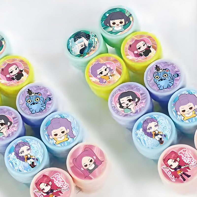 EONE 10pcs Kpop Demon Hunter Stamps Party Favors Seal Stamps For Kids ...