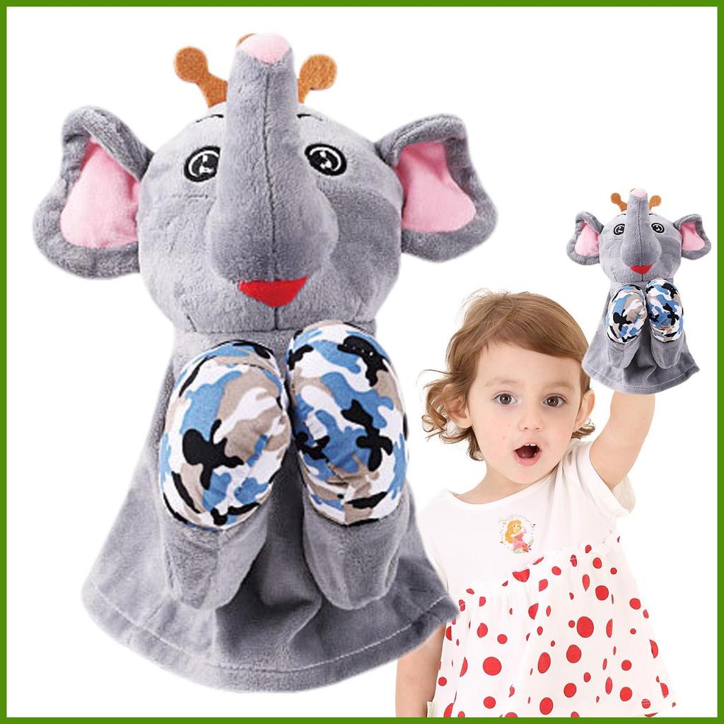 Hand Puppets for Kids Kung Fu Boxing Animal Hand Puppet with Sounds and ...