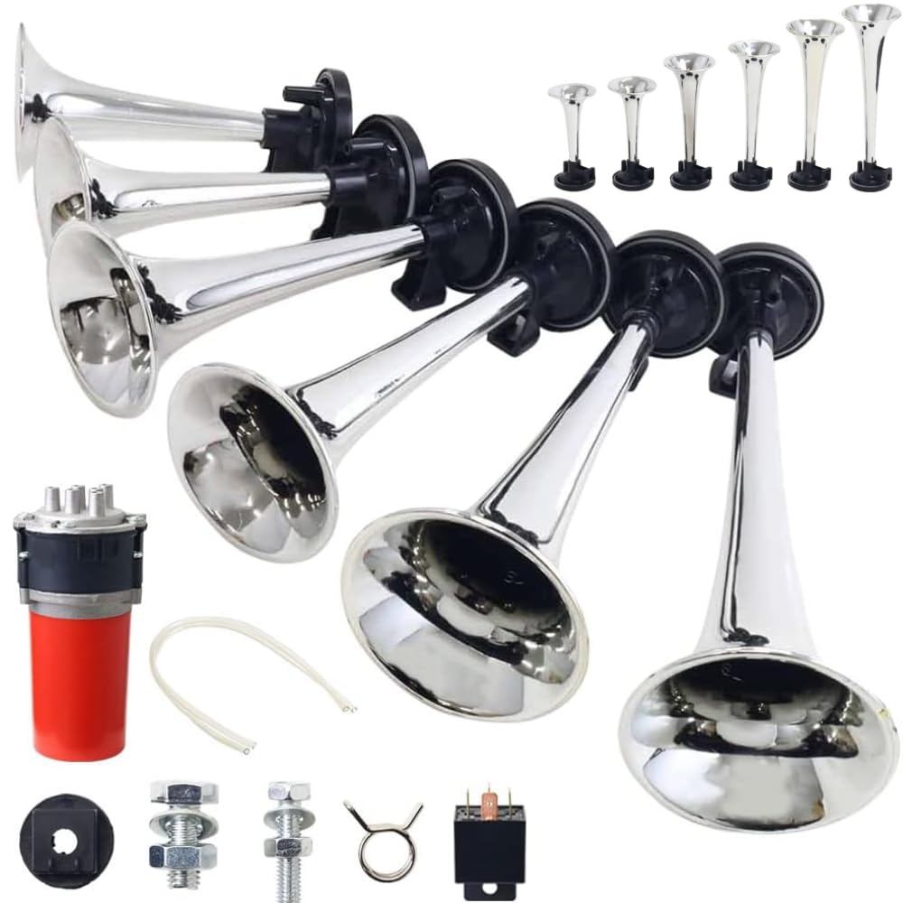 lifemart Music Horn Air Horn 6 Series for 12V Cars The Godfather Theme ...