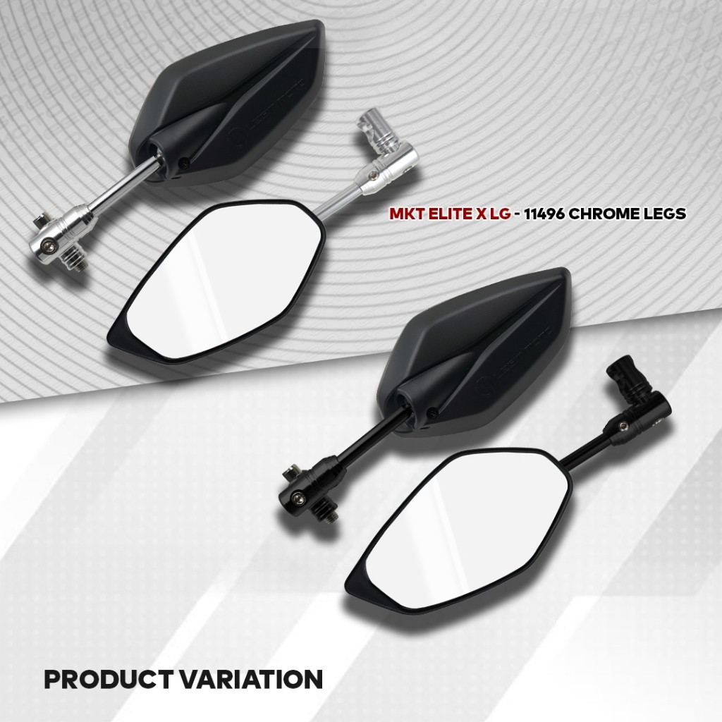 Universal CNC Side Mirror 360 Rotatable Adjustable Alloy for Motorcycle ...