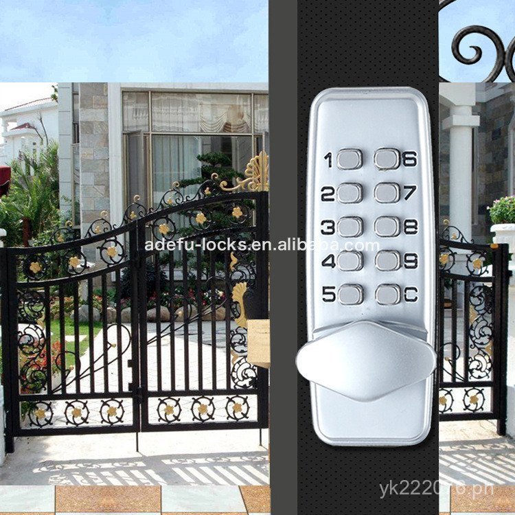 Square Lock Iron Door Lock Bull Head Lock Full Door Lock Anti-theft ...