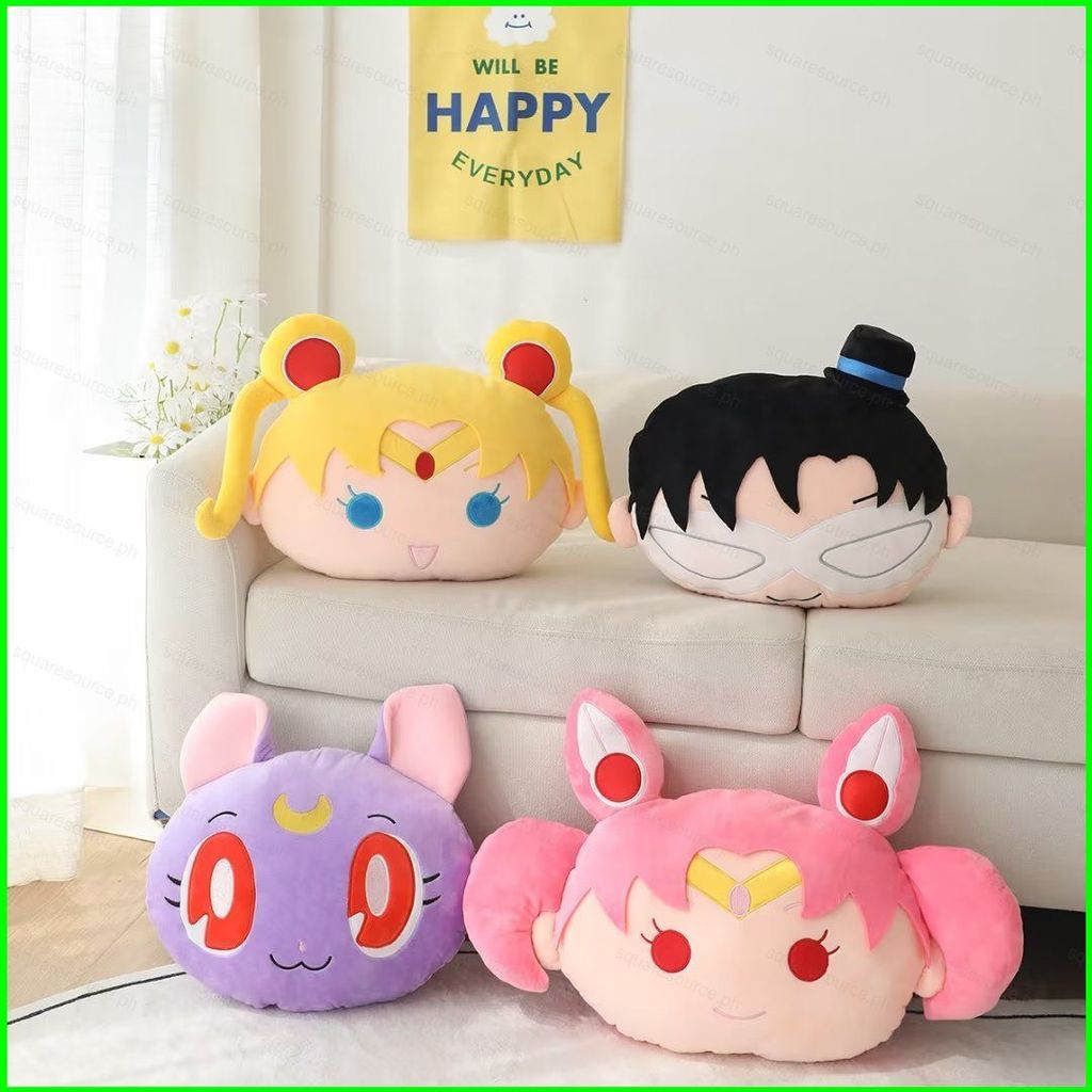 Sailor Moon Anime Plush Pillow Soft Sofa Cushion Cartoon Makoto Luna ...