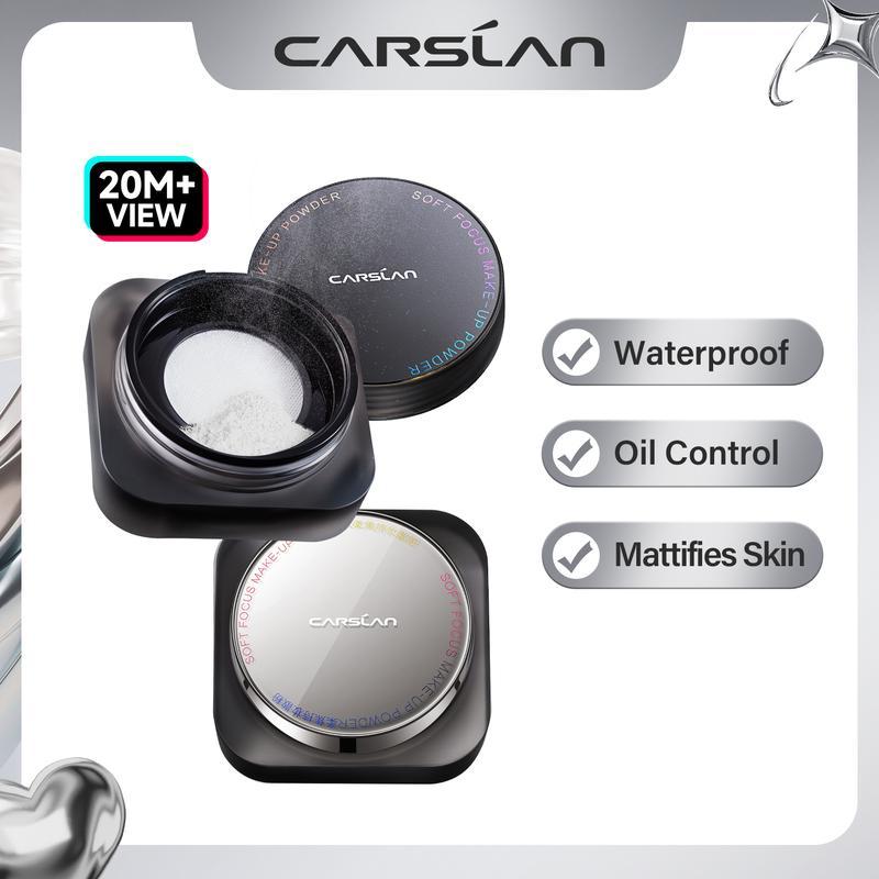 CARSLAN Soft Foucs Make-up Powder, Translucent Loose Setting Powder ...