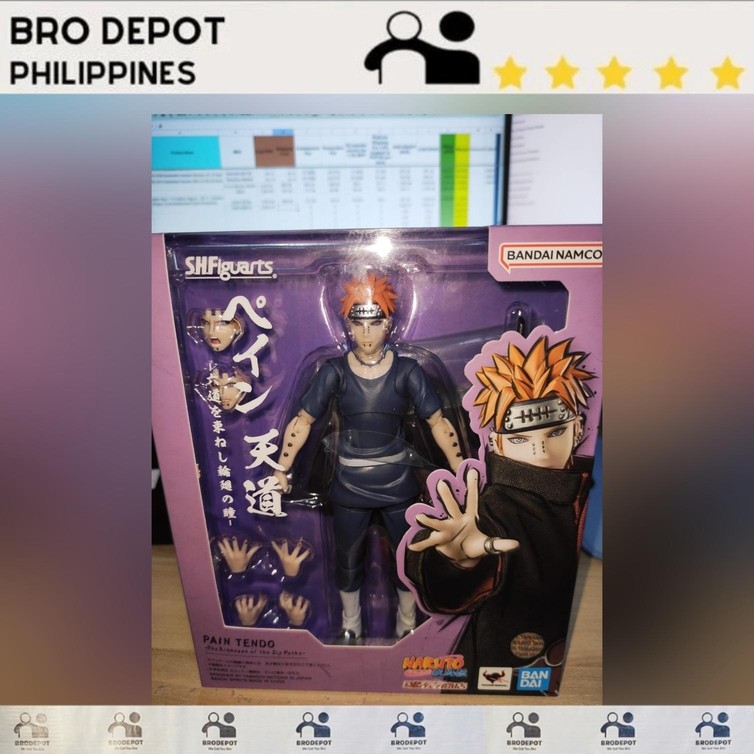 [Ready Stock] Bandai Tamashii Nations S.H.Figuarts PAIN TENDO Six Path ...