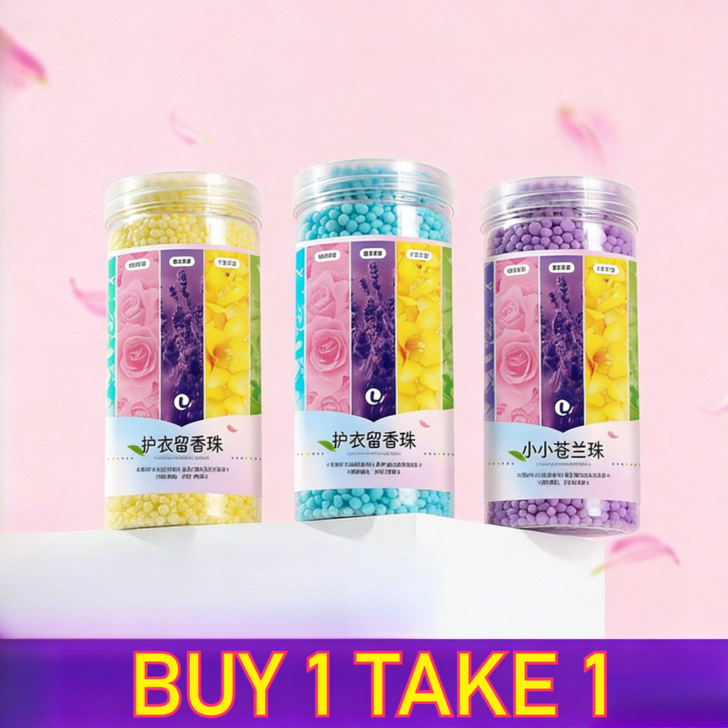 Buy 1 Take 1 200G Lasting Fragrance Clothes Protect Laundry Scent Beads ...