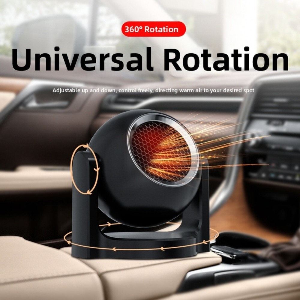 120W Electric Car Heater 12V DC Heating Fan Defogger Defroster Demister ...