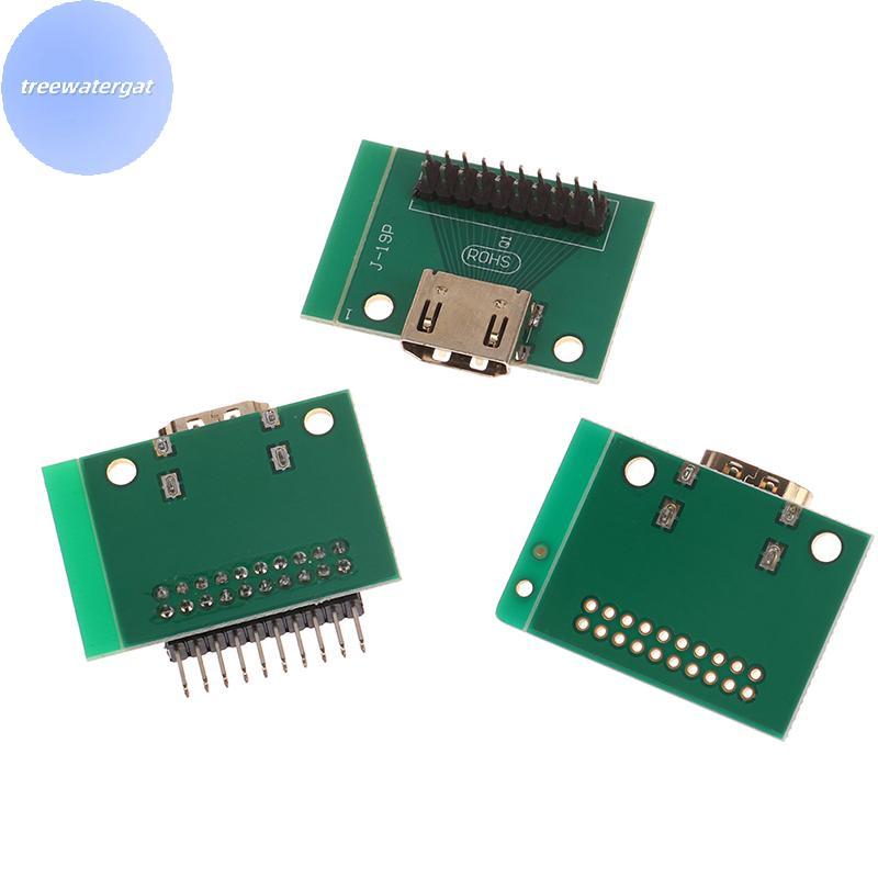 TEGAT Compatible With HDMI 19Pin Test Socket Jack 19 Pin Adapter test ...