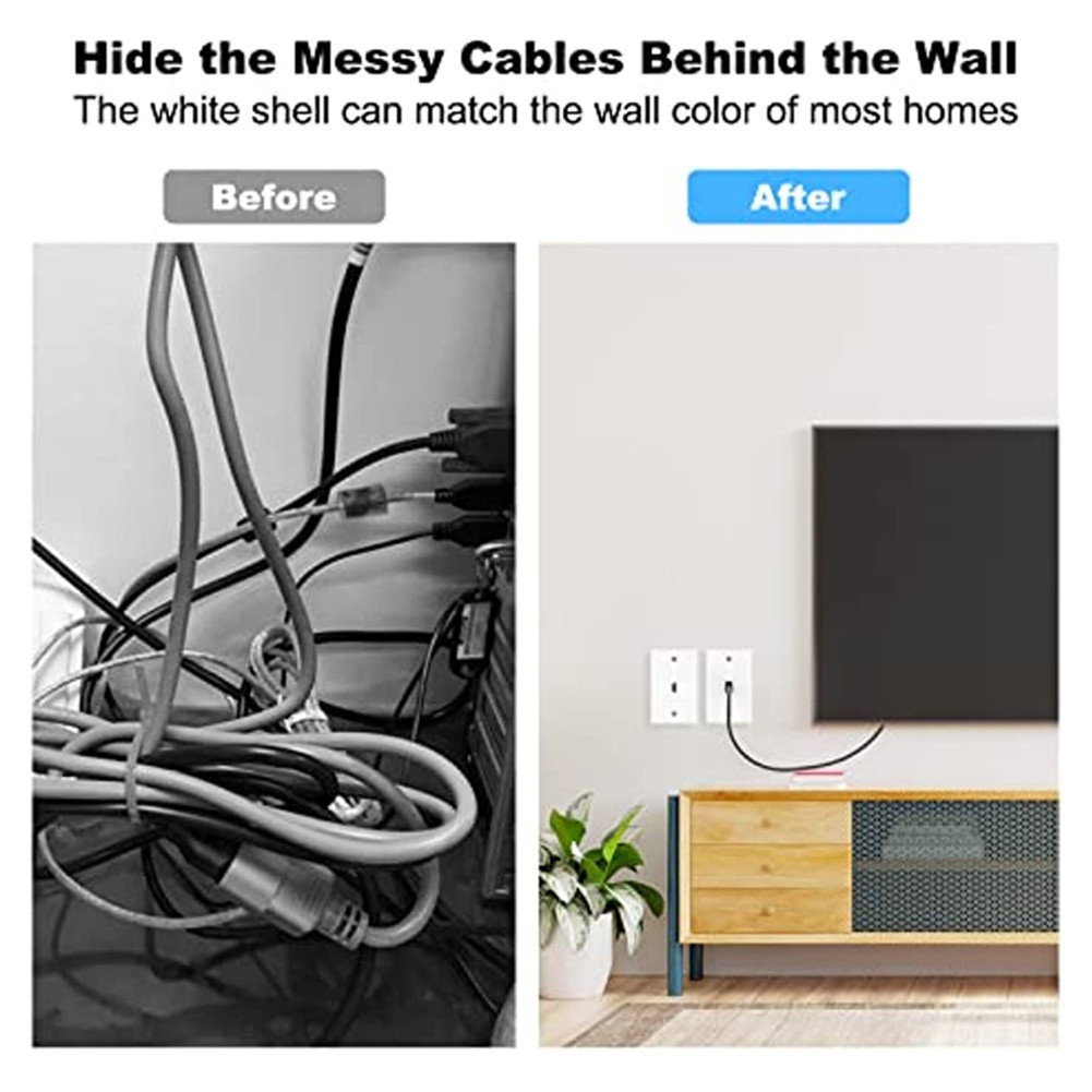 Keystone Jack Support 4k Keystone Jack Insert for Wall Plate Outlet ...