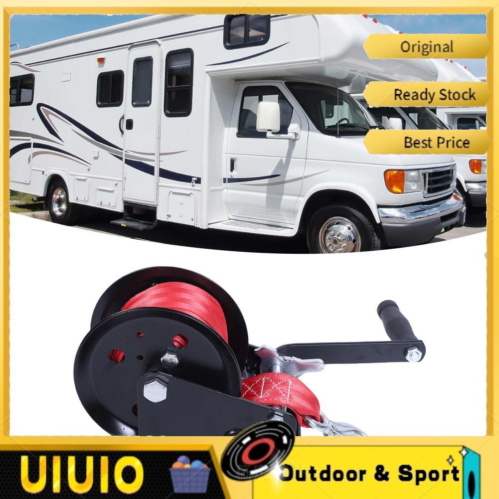 uiuio Luocute 1600LBS Heavy Duty Boat Trailer Winch Portable Hand with ...