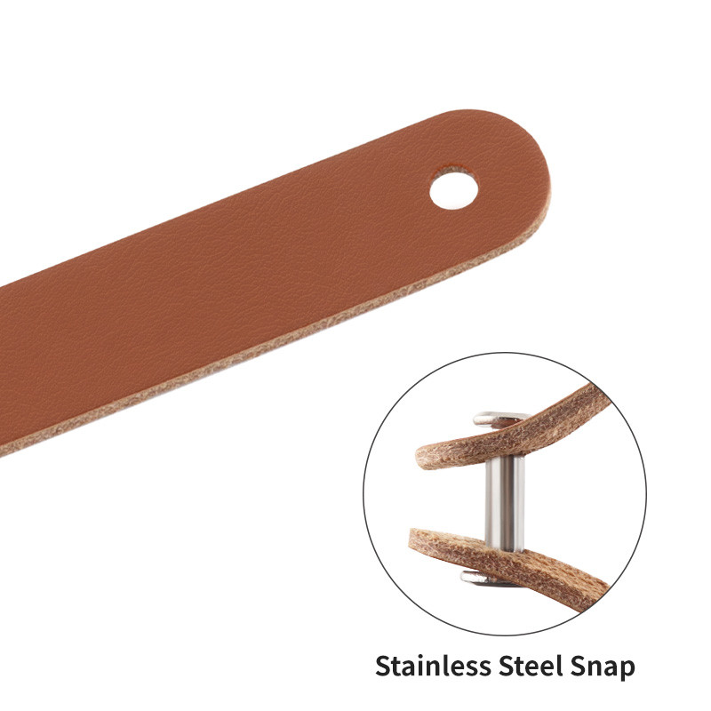 Leather Pull Strap Belt Quick Release Handle Belt for Brompton Folding ...