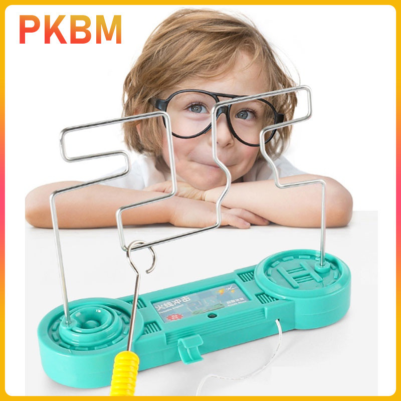 Kids Circuit Maze Game Buzz Wire Children Collision Electric Shock Toy ...