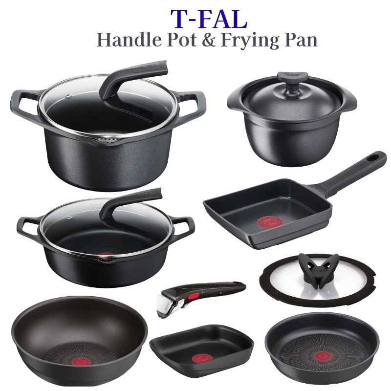Tefal Lightweight Cast Iron Cooking Pots - Versatile and Non-Stick ...