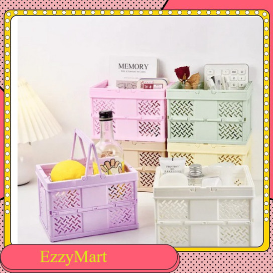 Mini Folding Shopping Basket with Multipurpose Carrying Handle EZZY ...
