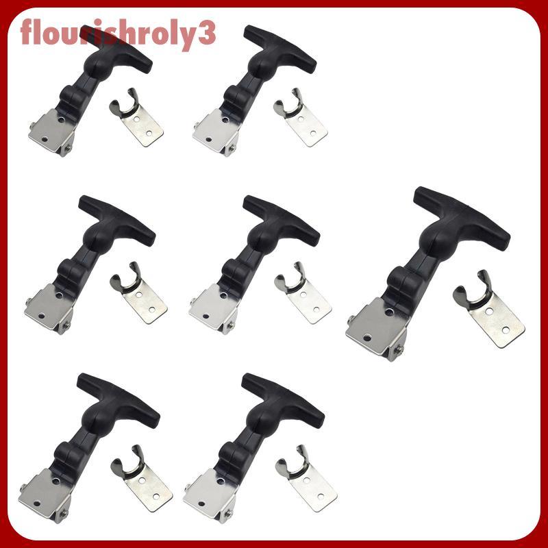 [Flourish] Vehicle Engine Cover Hasp Shock Absorption Hood latches Lock ...