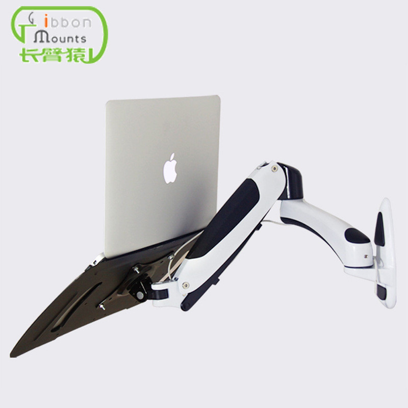 Long Arm Ape Notebook Stand Wall-Mounted Computer Pneumatic Adjustable ...