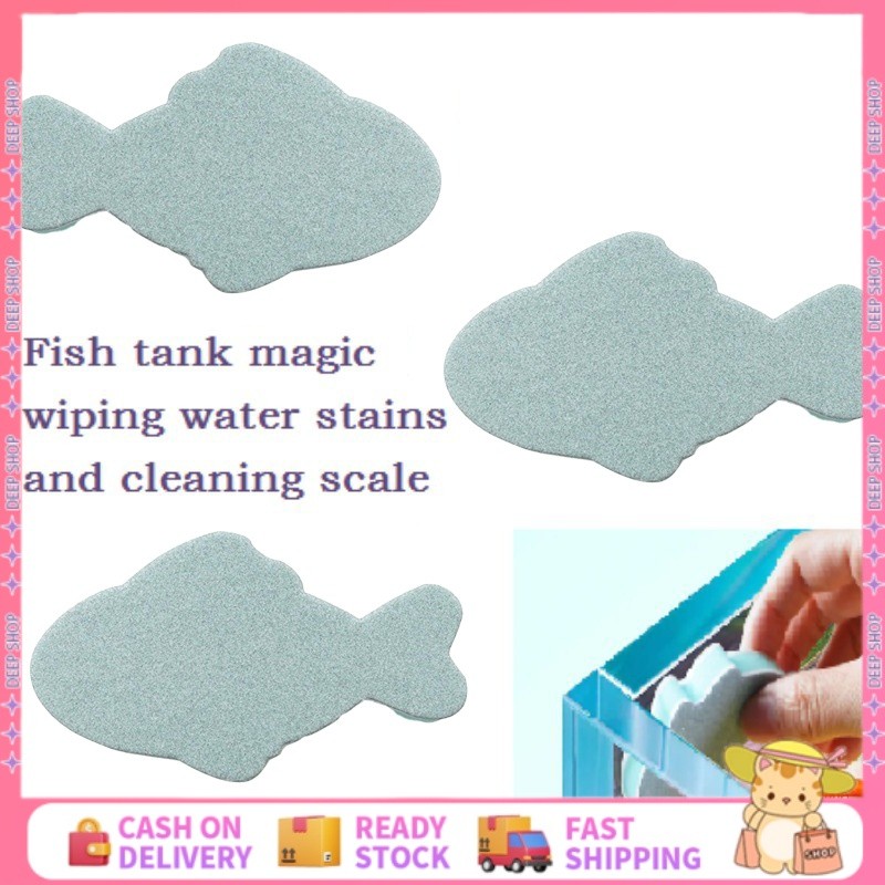 Fish Tank Cleaner Glass Wiper Tool No Dead Angle Cleaning For Water ...