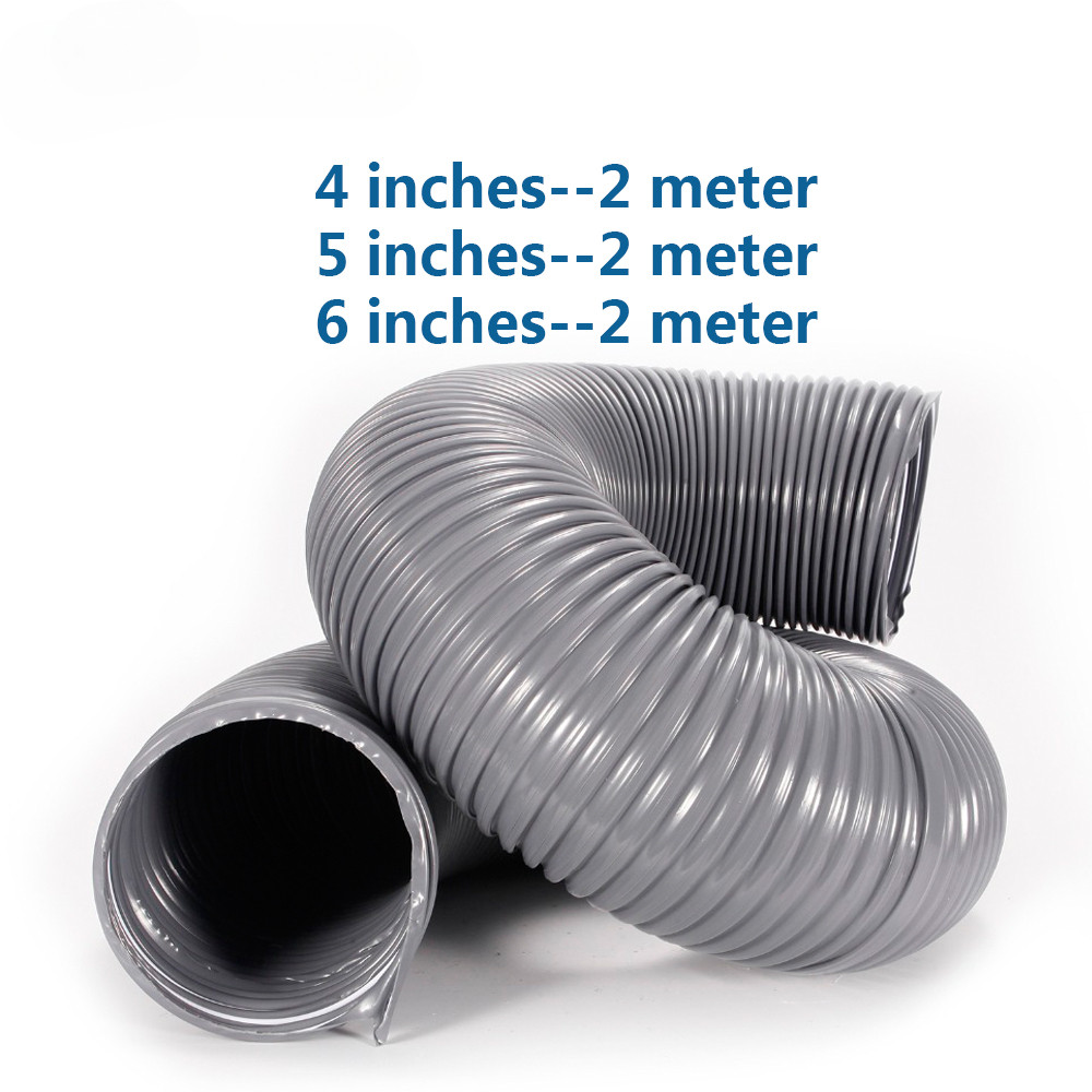 COD-4 5 6 inches Ventilation Flexible Air Ducting 100 125 150mm ...