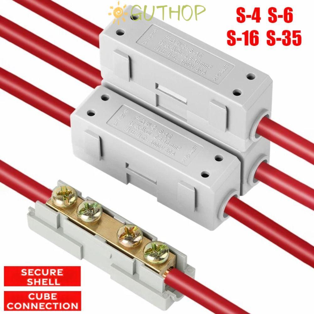 GUTHOP High Power Splitter, Brass Spliceable Quick Terminal Block ...