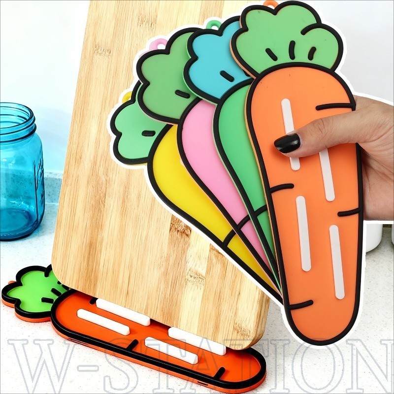Carrot-shape Silicone Draining Pad - Household Gadgets - Countertop ...