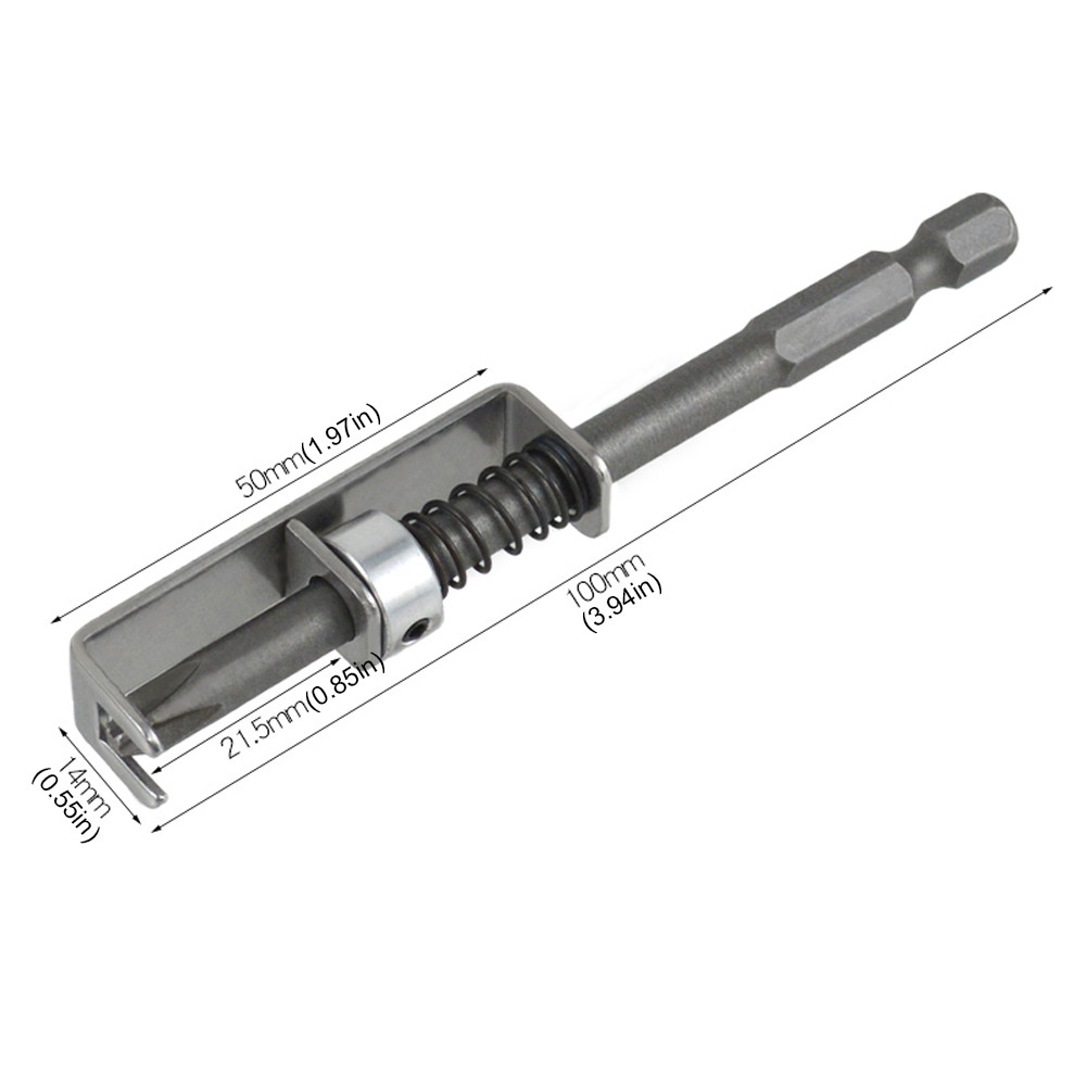 Spring-Loaded Screw Holder Bit One-handed Operation Screw Fixing Drill ...