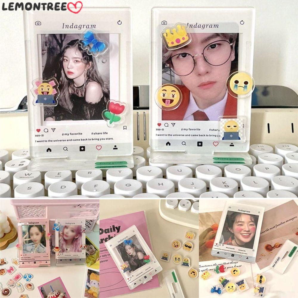 LEMONTREE Fujifilm Instax mini Acrylic Frame, Colorful Vertical Photo ...