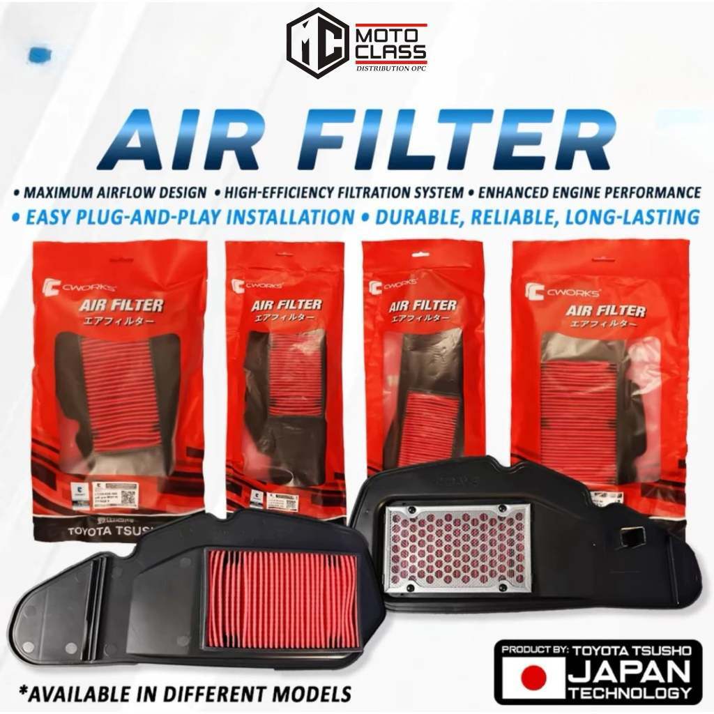 CWORKS AIR FILTER ELEMENTS ALL MODEL | Shopee Philippines