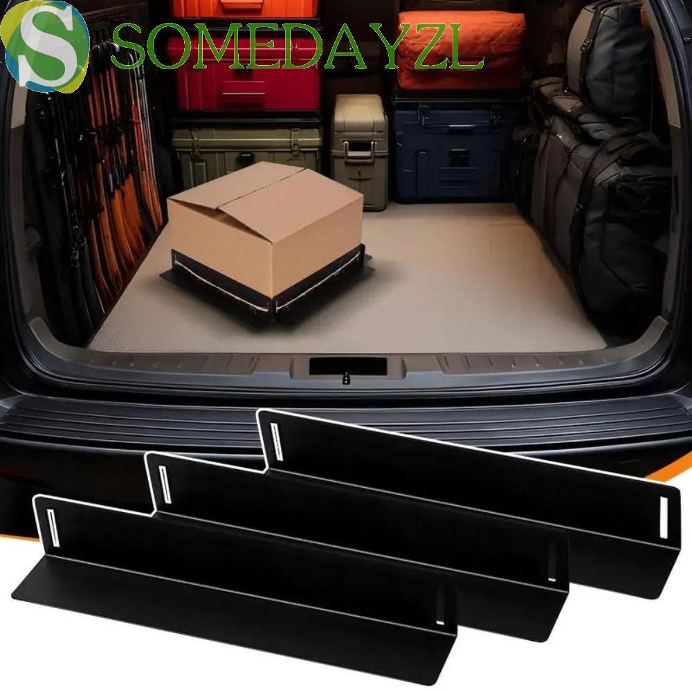 SOMEDAYZL Car Trunk Divider, Non-Slip Adjustable Cargo Divider ...