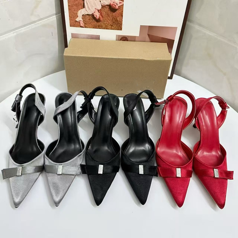 2026 Zara Spring Open-Toe Pointed Buckle High Heels | Shopee Philippines