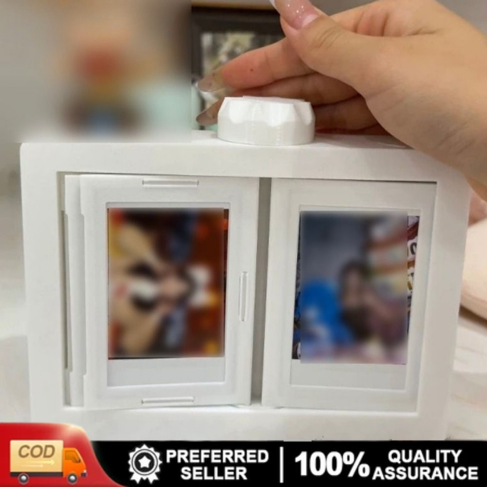 [COD] Rotating Flip Photo Album Stand - 3D Printed Polaroid Frame, Qixi ...
