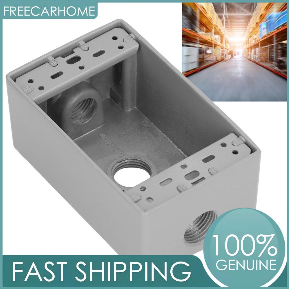 Socket Box Outlet Dust Resistant Weatherproof with Mounting Accessories ...