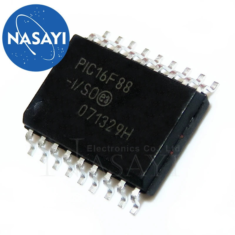 10PCS PIC16F88-I/SO PIC16F88 SOP-18Model Single-Chip Microcontroller ...