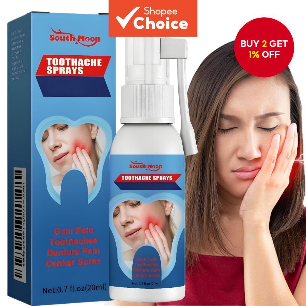 EELHOE Toothache Relief Spray 20ml for Periodontitis and Cavities ...