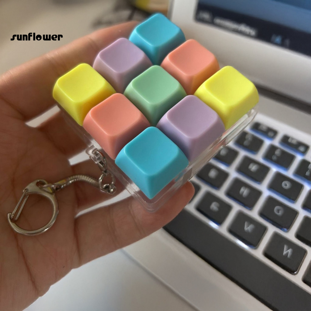 SU School-friendly Fidget Device Fidget Keyboard Toy Mechanical ...