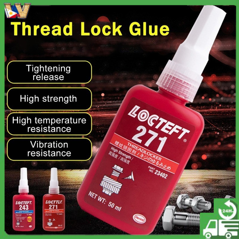 242/243/271 High Strength Thread Locker/Metal Glue Strong Original ...