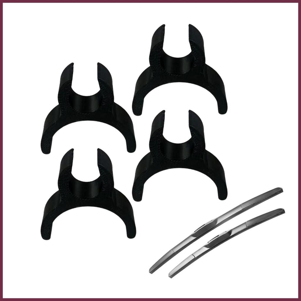 Car Antifreeze Wiper Holder 4-Piece Antifreeze Fixing Racks 3D Printed ...