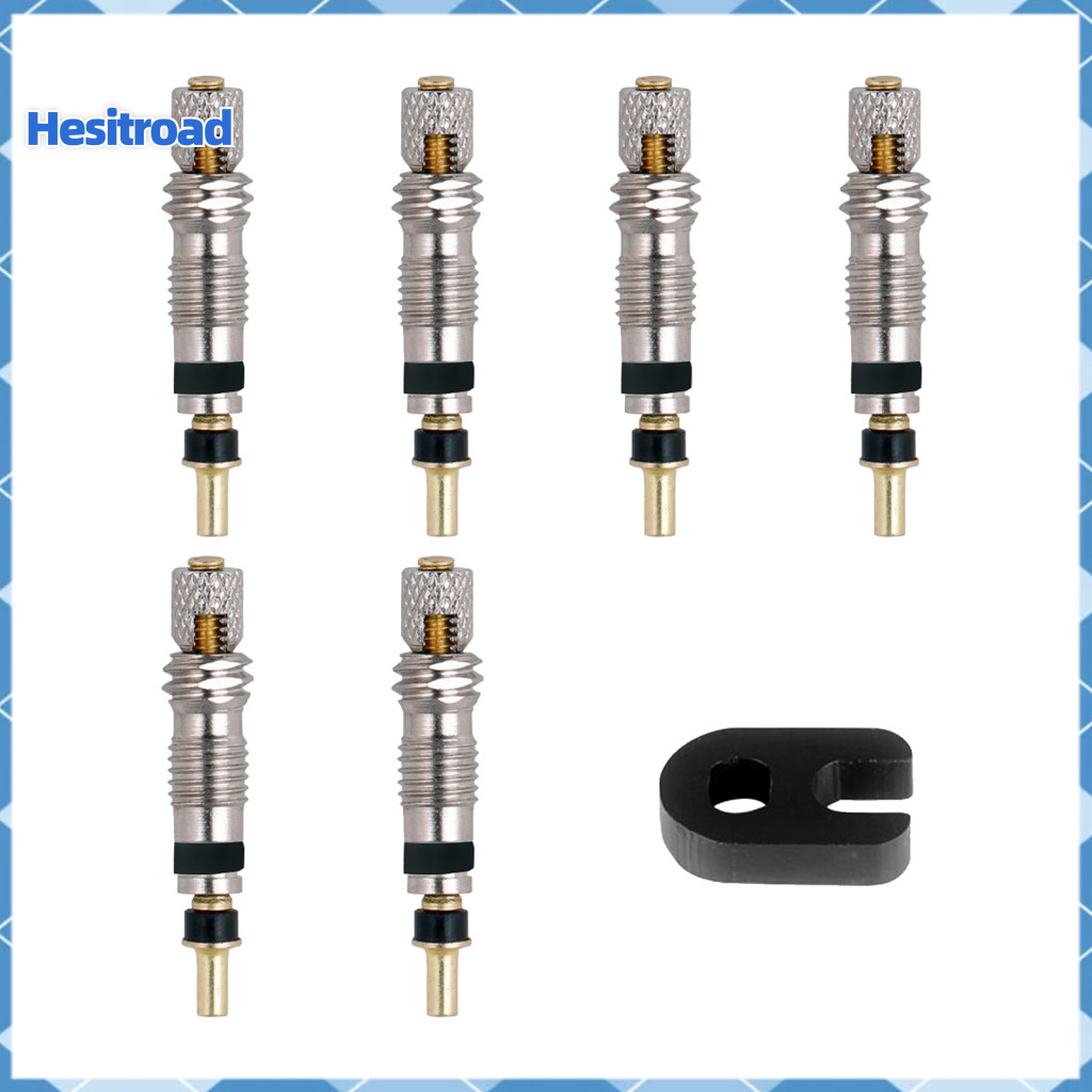 Valve Core No Leakage Bike Replacement Metal Tubeless Bike Valve Core ...