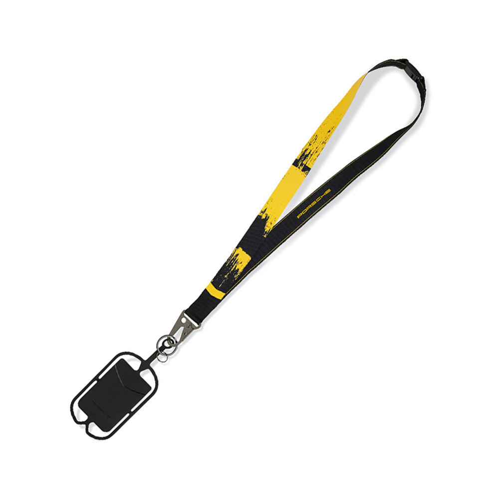 Porsche/Porsche Original Factory Genuine Keychain 718GT4 Racing Yellow ...