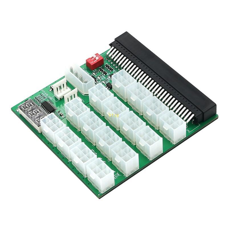 btsg Server Power Conversion Board 16 x 6pin Adapter 12V Graphics Power ...