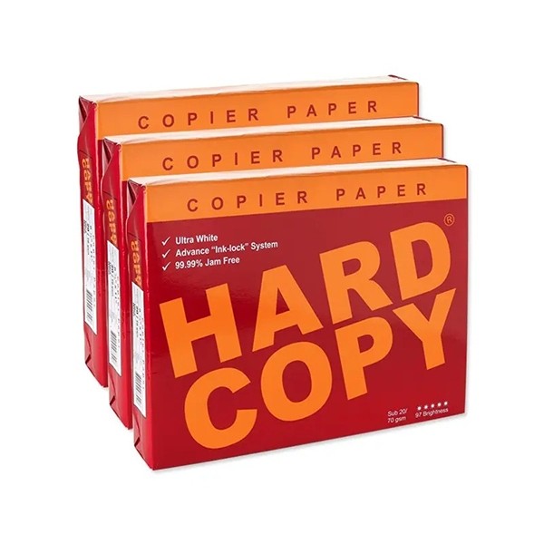 500 Pages Hard Copy Paper - Short/Long/A4 Sizes Must-Have for Office ...
