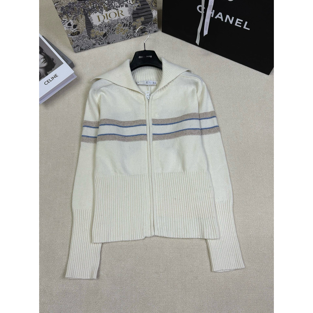 Original Label DI0R New Ski Series Five-Pointed Star Letter Zipper ...