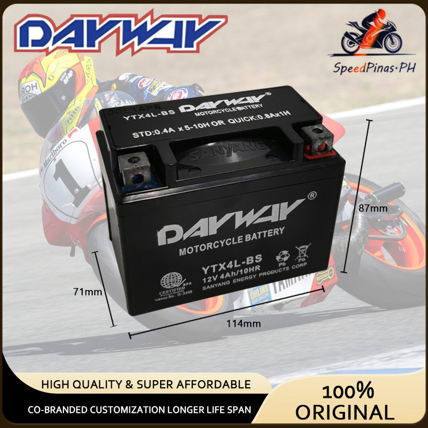 Shop yamaha mio i 125 battery for Sale on Shopee Philippines