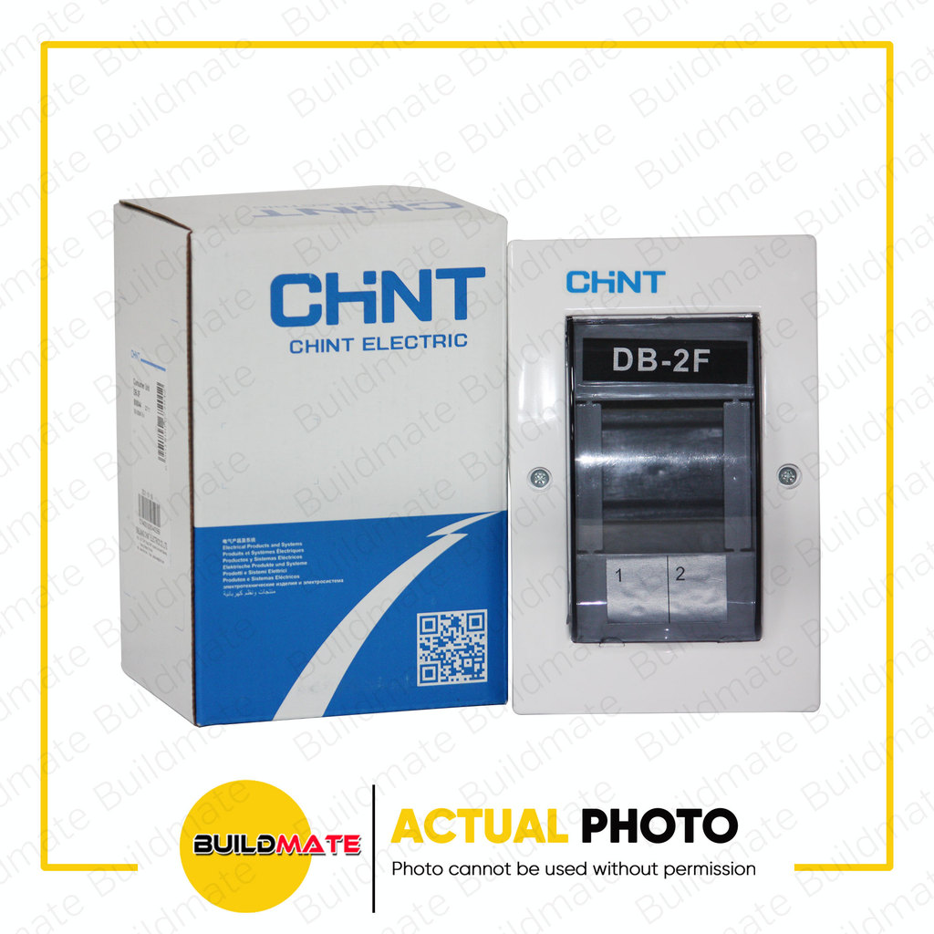 Buildmate Home x CHINT 2 WAYS FLUSH Type Panel Box Board for Din Rail ...