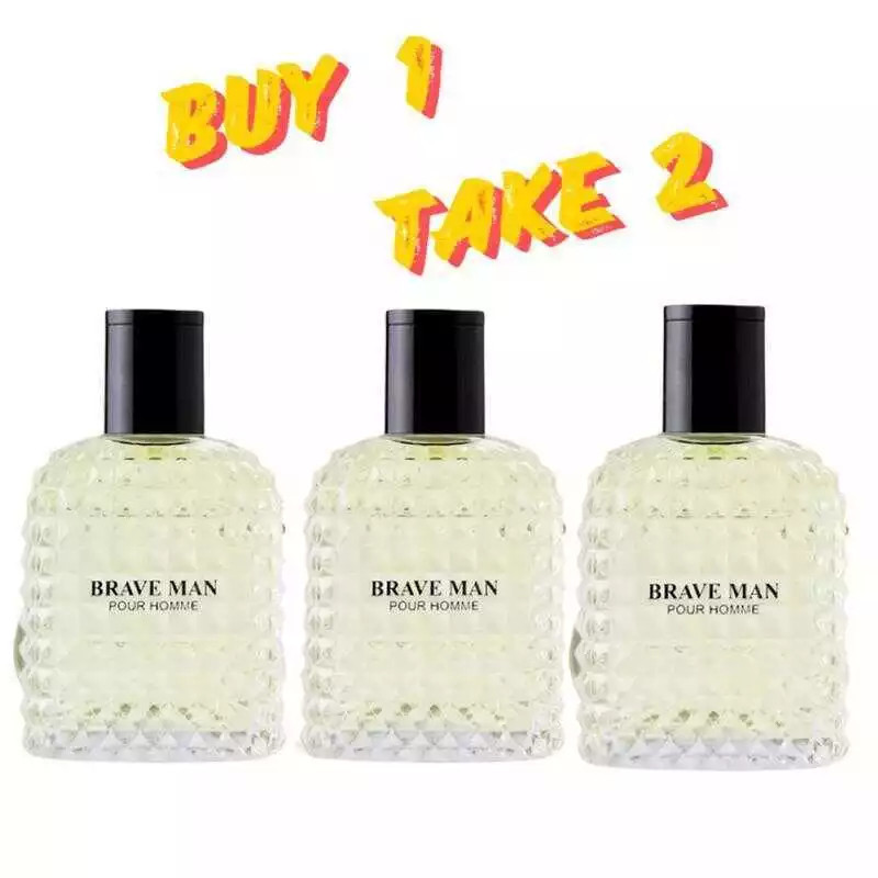 BUY 1 TAKE 2=3PCS Brave Man Pour Homme Chaming Perfume For Man Body ...